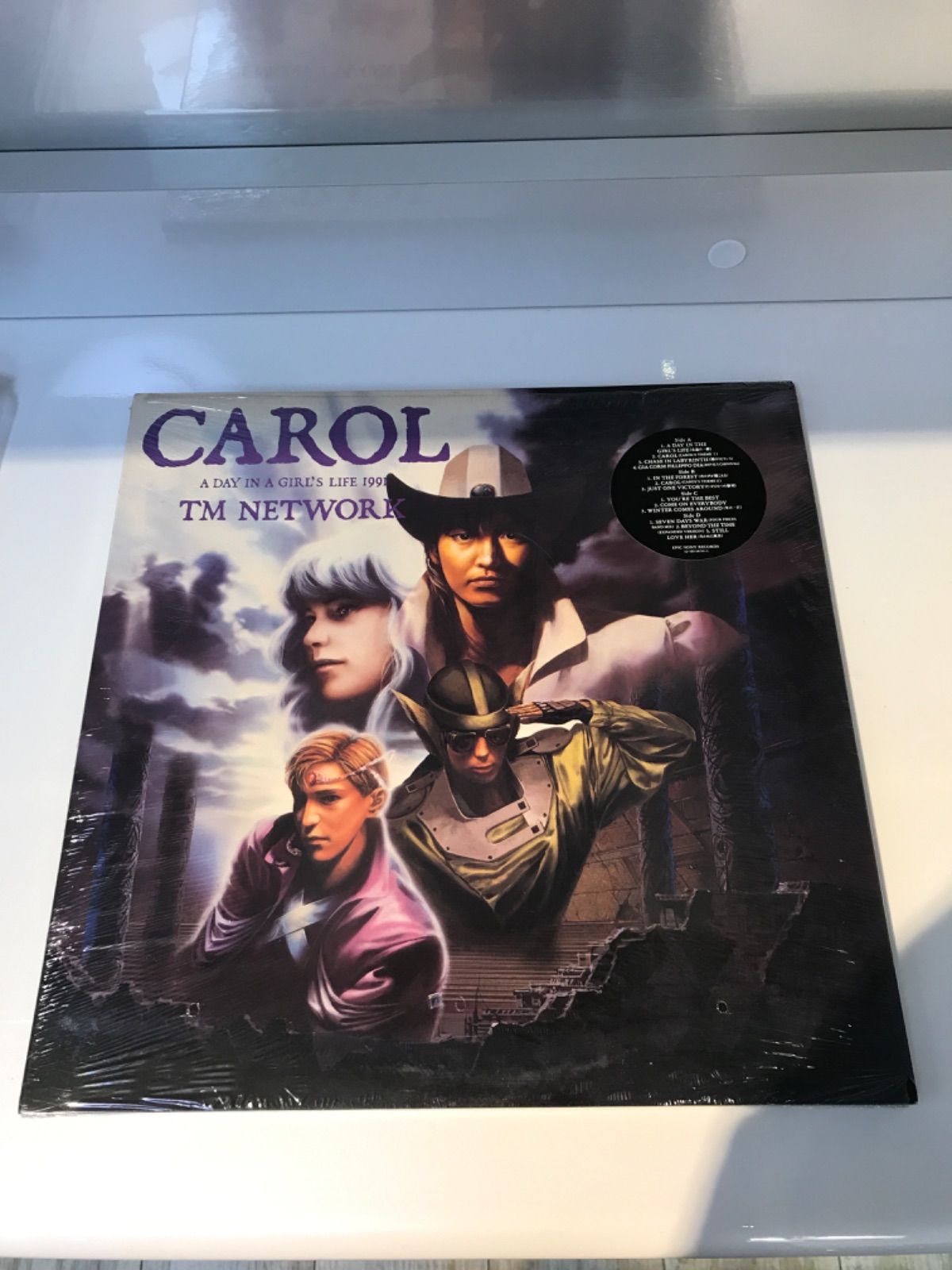 【レコード】TM NETWORK CAROL A DAY IN A GIRL'S LIFE 1991 シュリンク付き LP U - 再良市場 - メルカリ