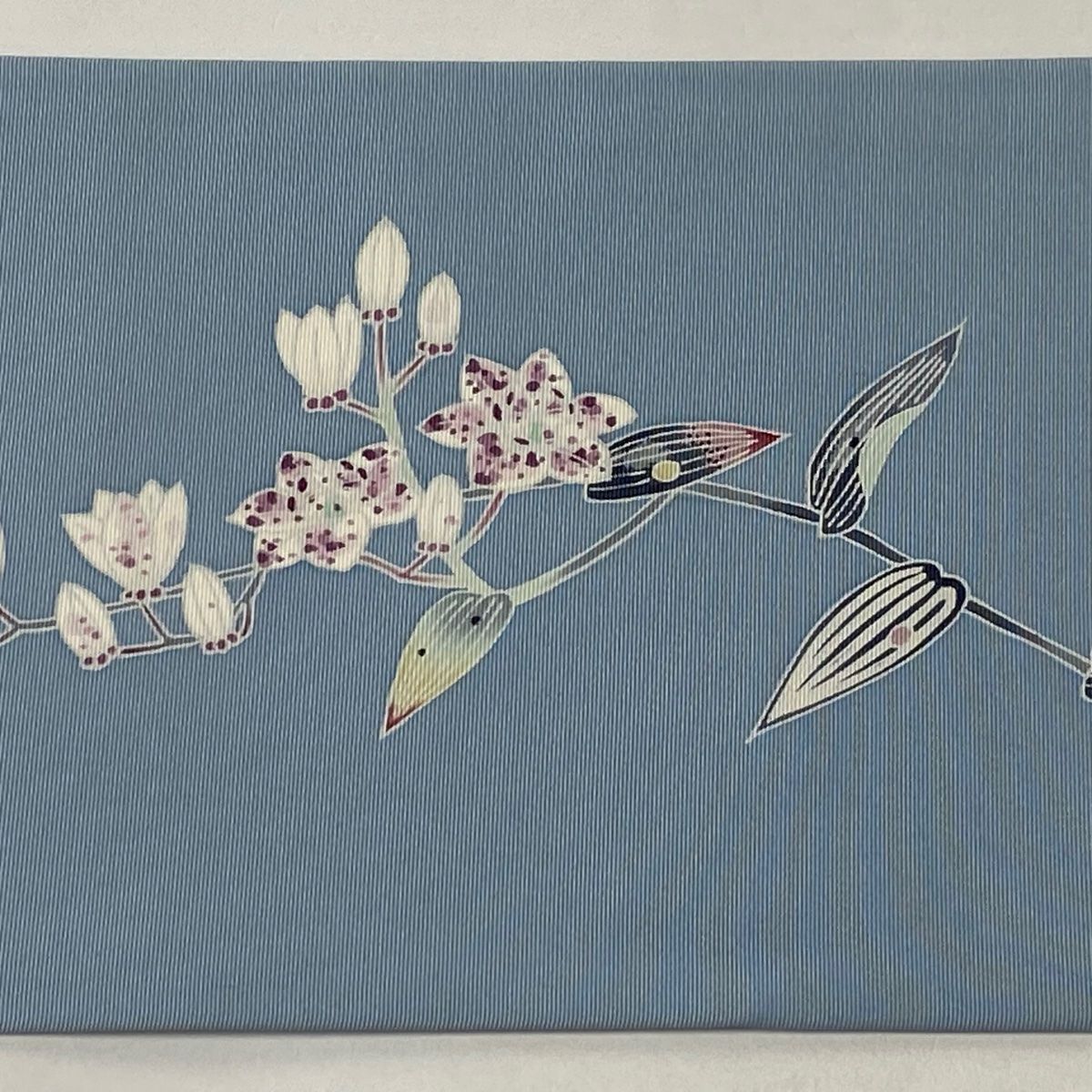 平和屋着物○八寸名古屋帯 紬地 めがね織 間道 正絹 逸品 DAAV6939ps