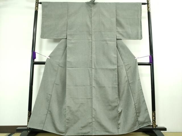 平和屋着物□極上 江戸小紋 ロング丈 ちりめんお召 百五十選 まるやま