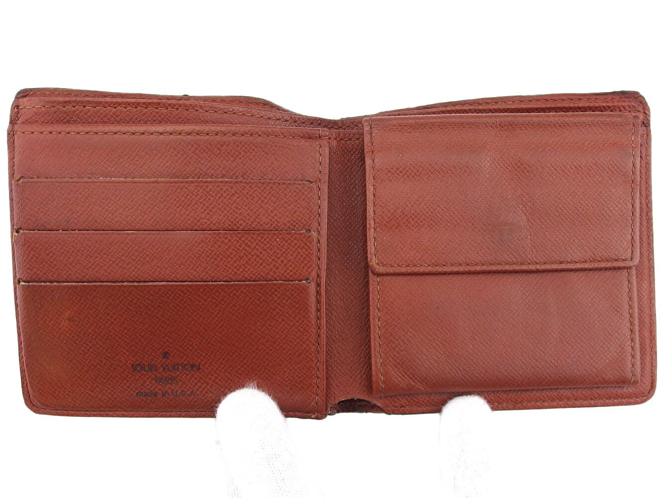 ルイヴィトン◇ポルトモネビエカルトクレディ モノグラム◇Wホック財布