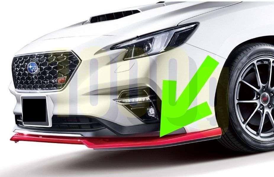 【スバル純正新品】SUBARU 未使用品 ★超希少品★ レヴォーグ VN フロント アンダースポイラー リップスポイラー チェリーレッド - メルカリ