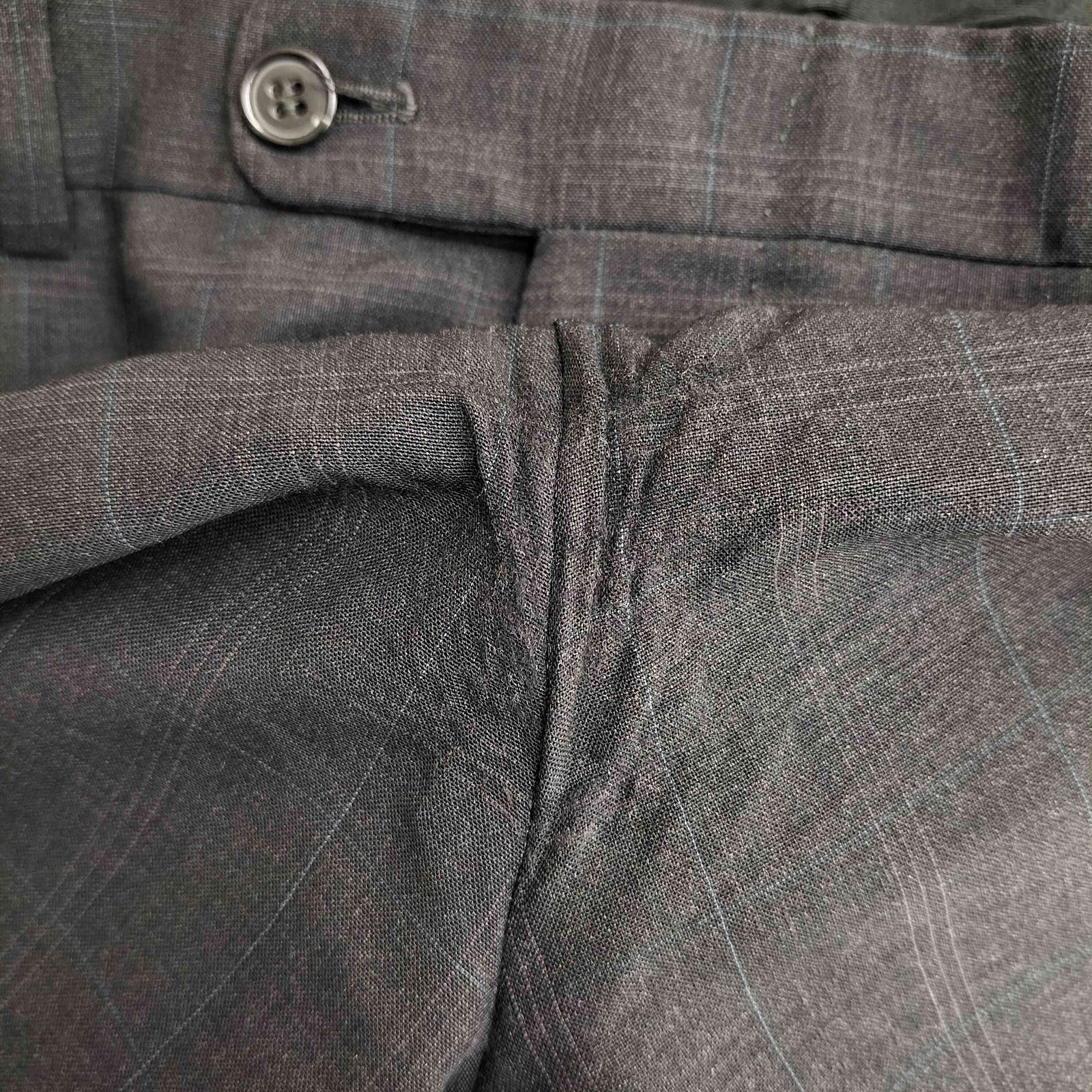 エルメネジルドゼニア Ermenegildo Zegna チェック柄 2B テーラード