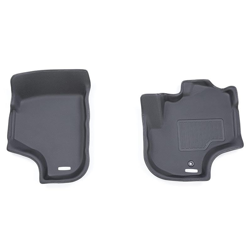 クラッツィオ(Clazzio) フロアマット 立体タイプ 1列目のみ ハイゼットトラック AT車 S500P/S510P H26/9~ NEWラバータイプ ブラック ED-4004 ...