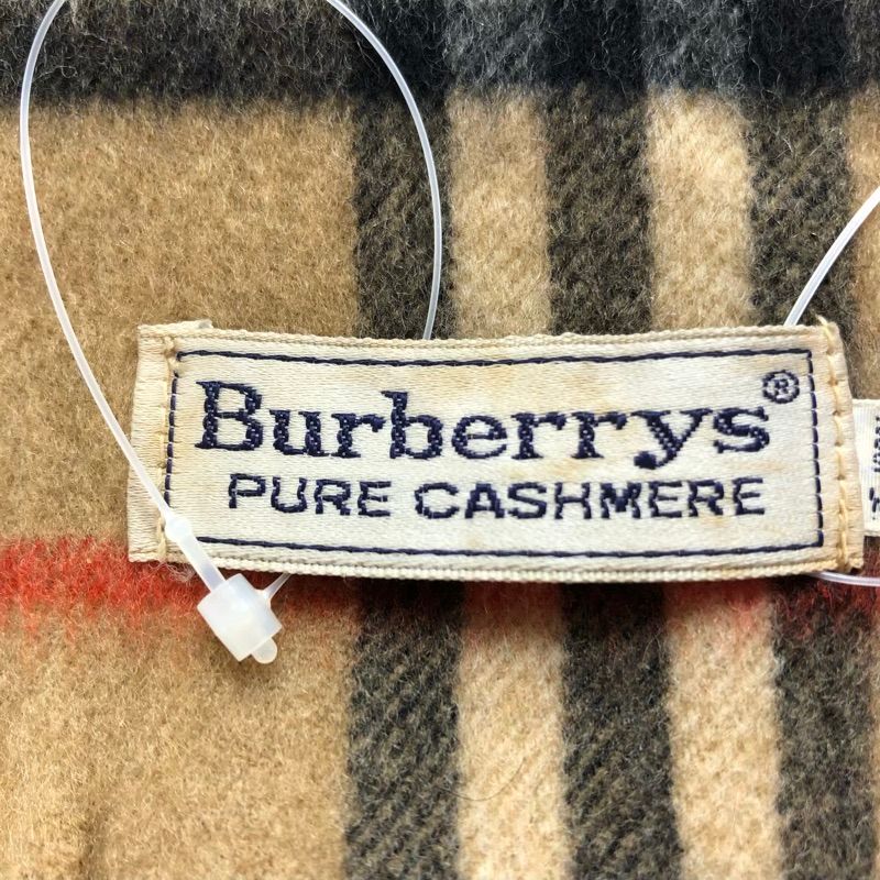 バーバリー BURBERRY マフラー カシミヤ チェック フリンジ バーバリー BURBERRY マフラー カシミヤ チェック フリンジ