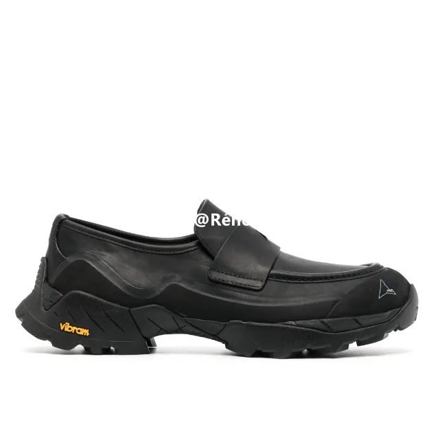 ROA LOAFER レザー ローファー 44 （RUUBON】split leather tassel loafer / スプリットレザー ...
