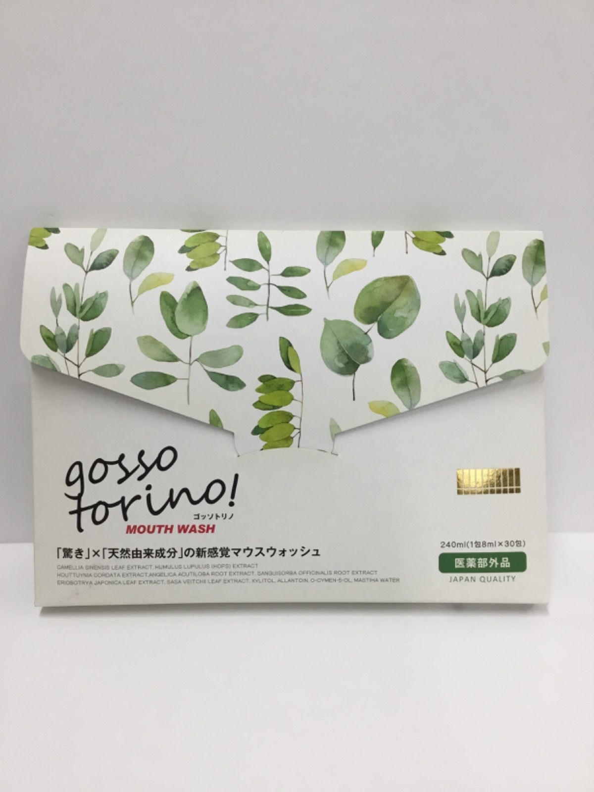 F777 K gosso torino！ゴッソトリノ トゥースウォッシュ SC 1包8ml×30包入り - メルカリ