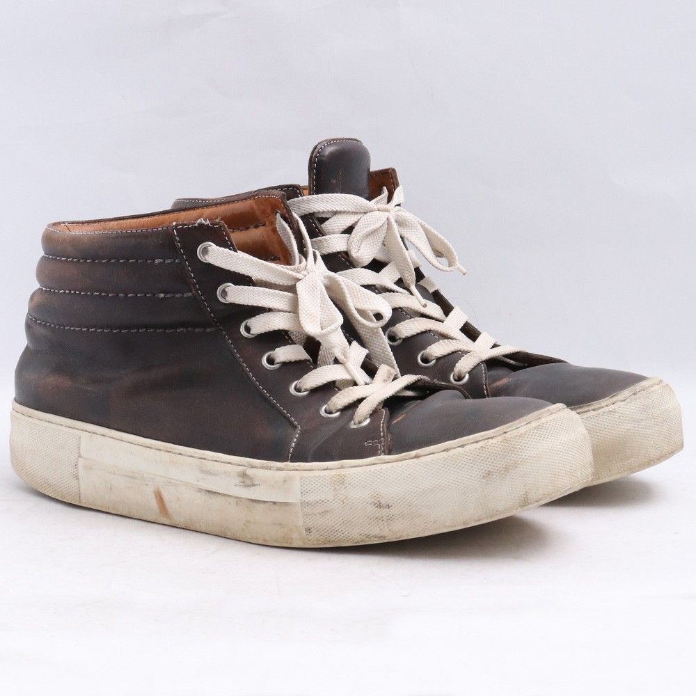 INCARNATION HORSE LEATHER SNEAKER VS HI CUT LINED - メルカリ