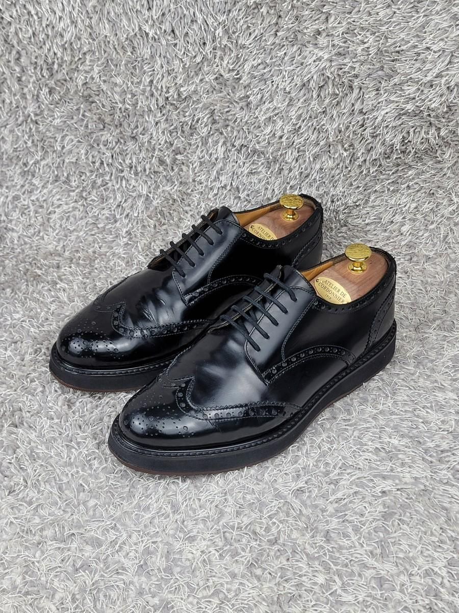 【Bunjang商品韓国直送】正規品 VALENTINO(ヴァレンティノ) ウイングチップ EU41 260 状態 良し - メルカリ