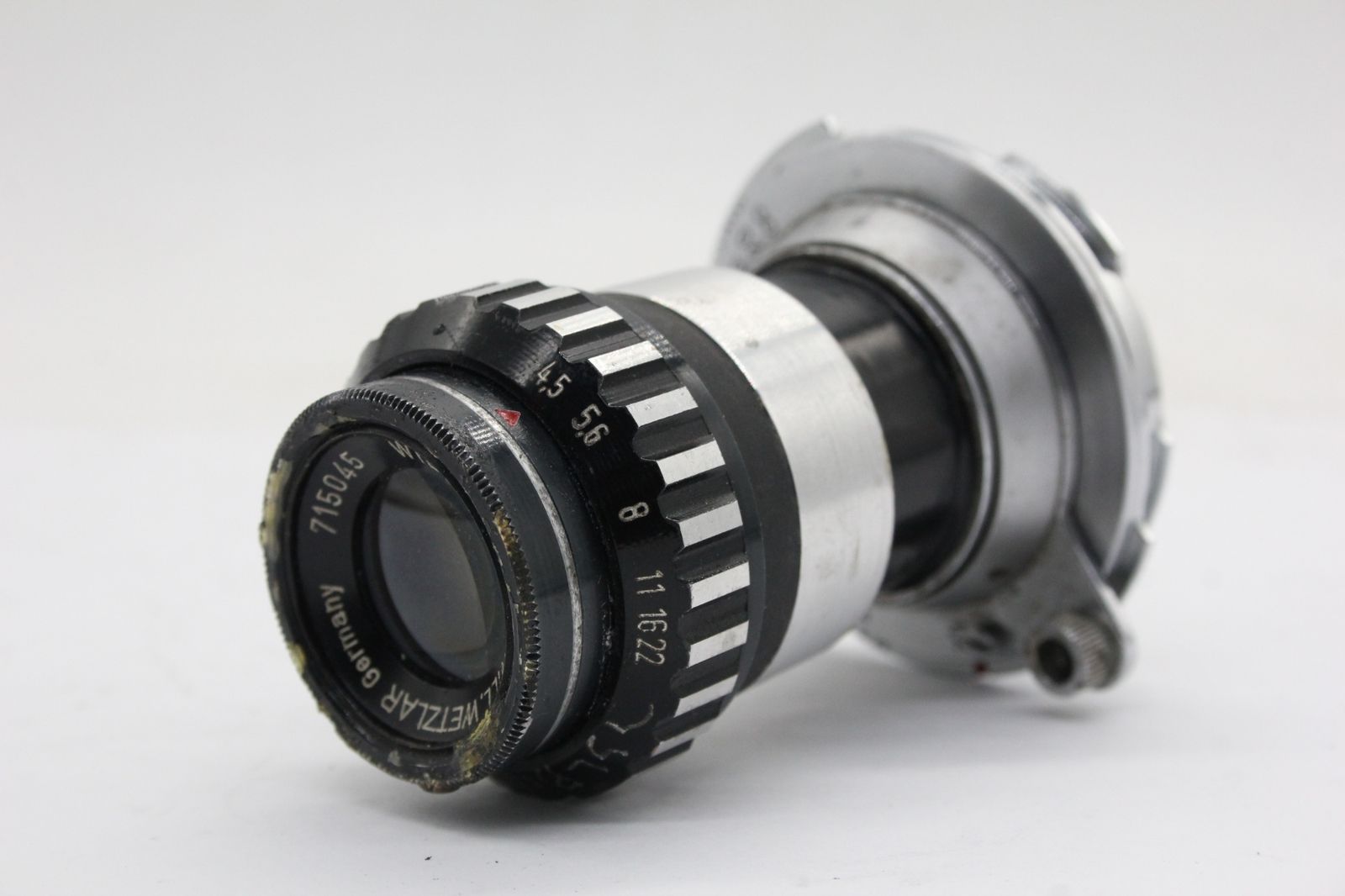 【返品保証】 Wilon Wetzlar 75mm F4.5 改造品?? L39マウント Hansa Mマウントアダプター付き レンズ ...