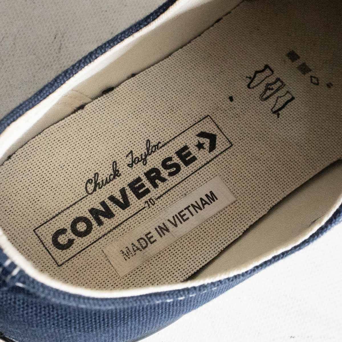 美品】CONVERSE【CHUCK TAYLOR 70 OX OBSIDIAN 164950C】26.5cm 美品】CONVERSE【CHUCK TAYLOR 70 OX OBSIDIAN 164950C】26.5cm