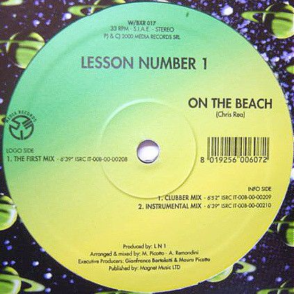 伊12" Lesson Number 1 On The Beach WBXR017 W/BXR /00250 - メルカリ