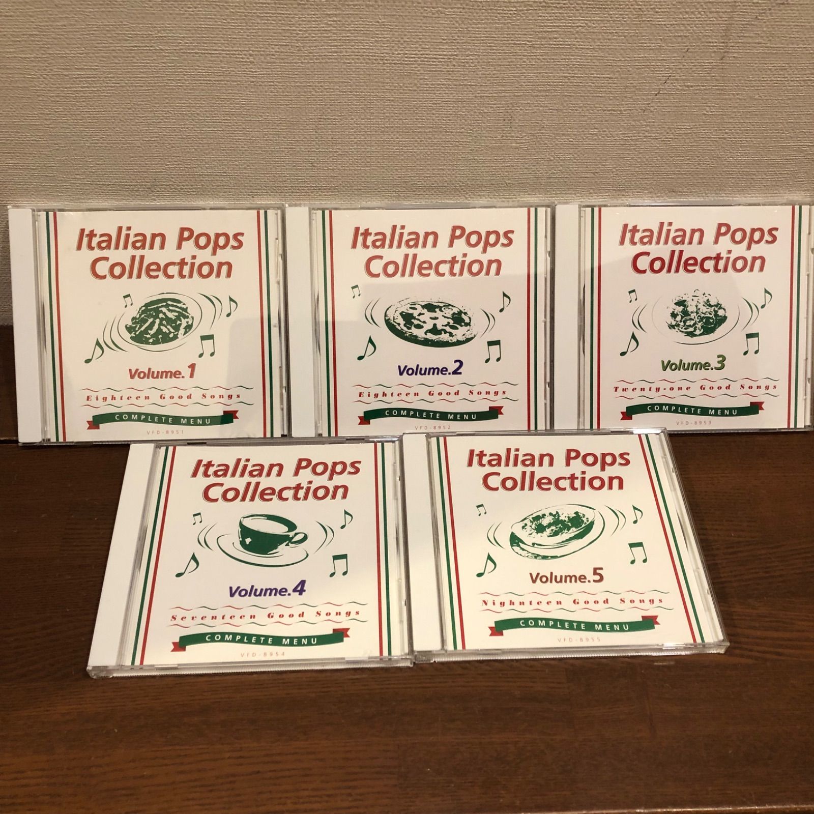『Italian Pops Collection』 イタリアン ポップス コレクション CD5枚組 訳あり品 VFD8951〜8955 - メルカリ