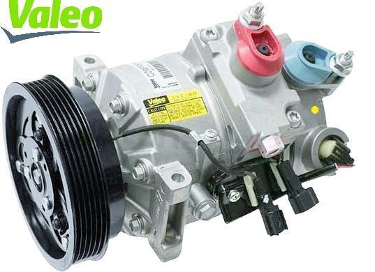 【M's】ボルボ XC90 3.2 後期型 (2007y-2015y) VALEO エアコンコンプレッサー ACコンプレッサー A/C ...