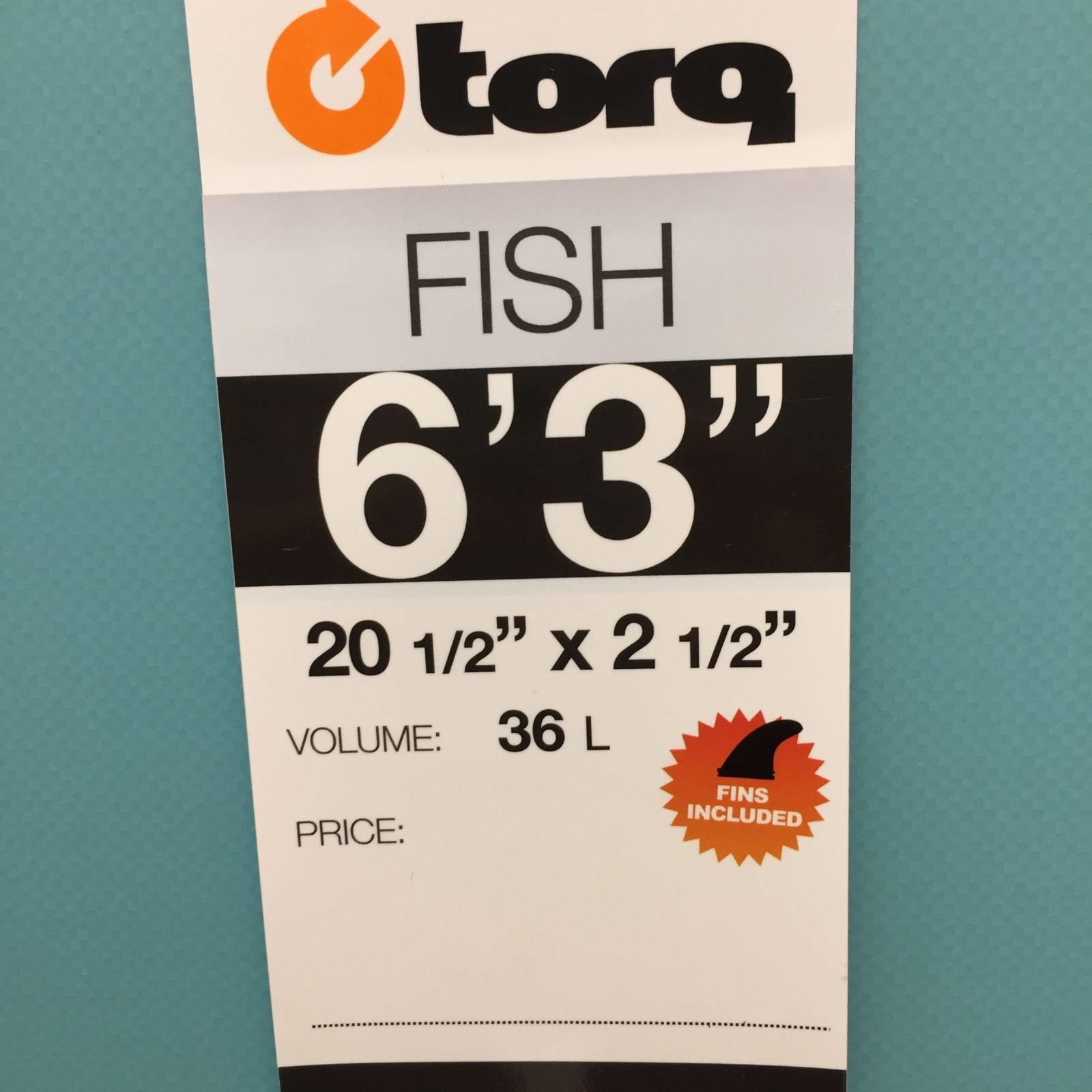 NEW500 送料込6'3 【ムラスポ公式】新品未使用 TORQ トルク MOD FISH 6'3 フューチャーフィン サーフボード ショート ...