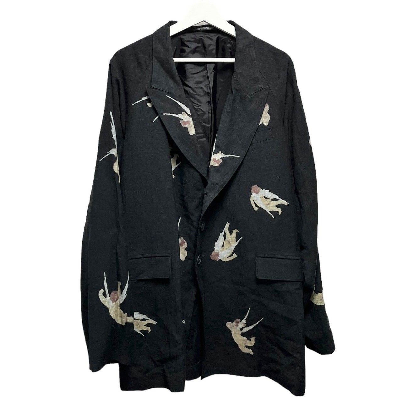 Yohji Yamamoto POUR HOMME ヨウジヤマモトプールオム 24SS ANGEL PATTERN DOUBLE FRONT ...