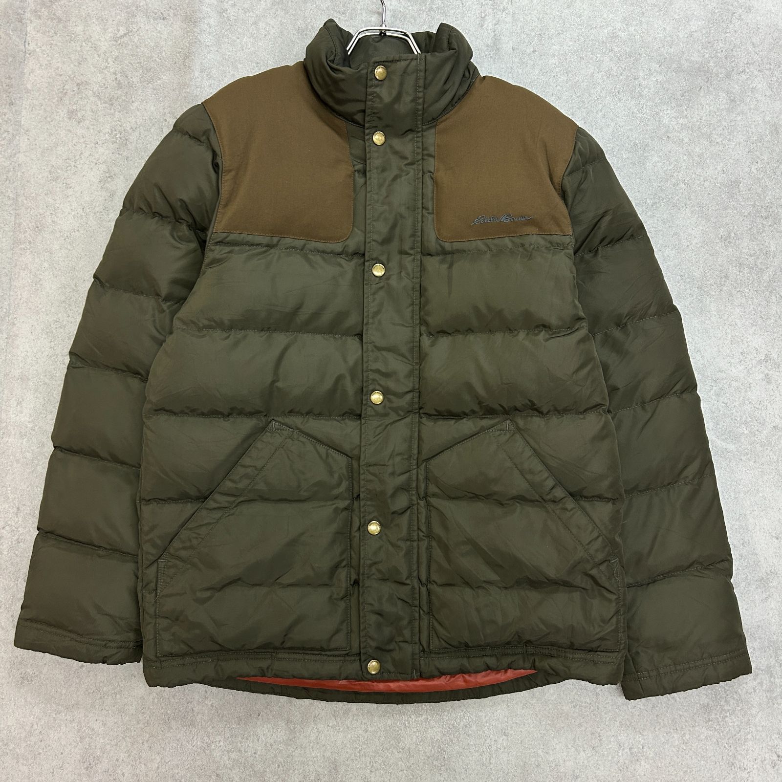 Eddie Bauer エディーバウアー EB650 切り替え キルティング アウトドア ハンティング キャンプ レアカラー トップス 長袖 ...