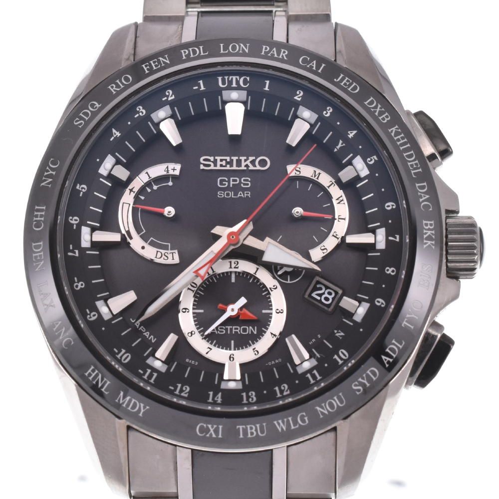 セイコー SEIKO 8X53-0AB0-2 アストロン ソーラー電波 メンズ良品内箱付き J#126205 - aonohappa - メルカリ