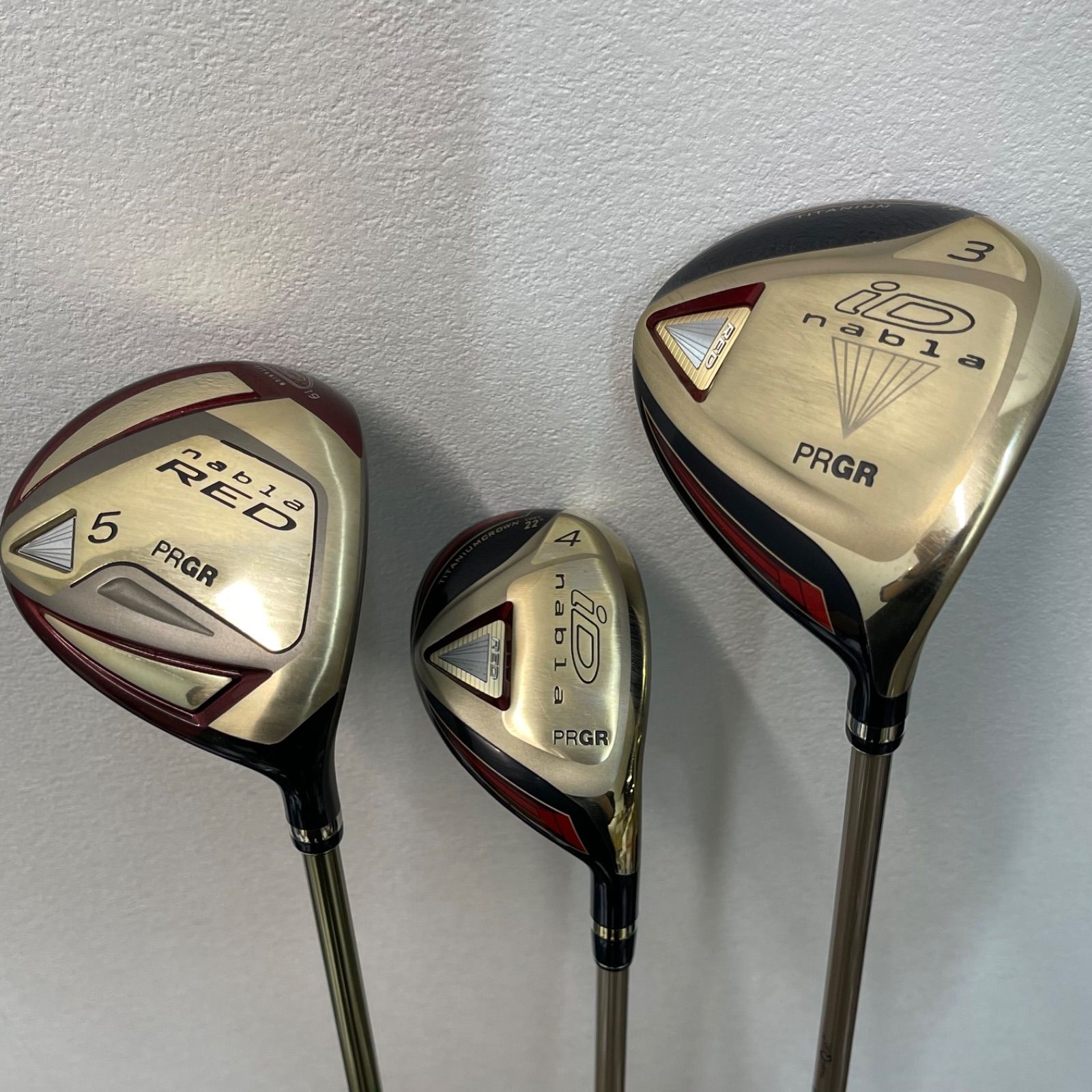 【NPA】RRGR Nabla RED 3番4番5番 3本セット - メルカリ