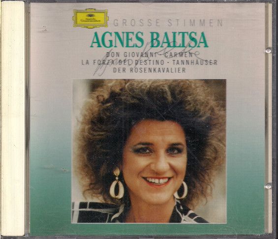 独CD Agnes Baltsa Grosse Stimmen 4311012 Deutsche Grammophon /00110 - メルカリ