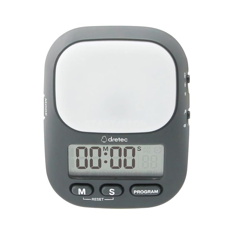 ドリテック(dretec) ラーニングタイマー「私のルーティン」 学習タイマー タイマー カウントダウン 消音 音量切替機能 最大199分55秒 繰り返し インターバルタイマー 勉強タイマー ...