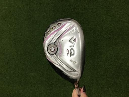 【中古】 ブリヂストン TOURSTAGE ViQ CL(2010) U4 (クリスタルピンク) ユーティリティ UT VT-40u (フレックスL) レディース 女性用 右利き 右用 C ...