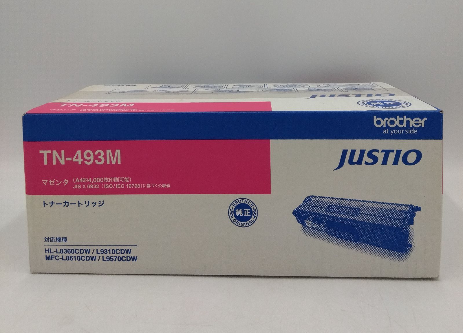 ブラザー工業 純正トナーカートリッジ(大容量) TN- 493M マゼンタ - メルカリ