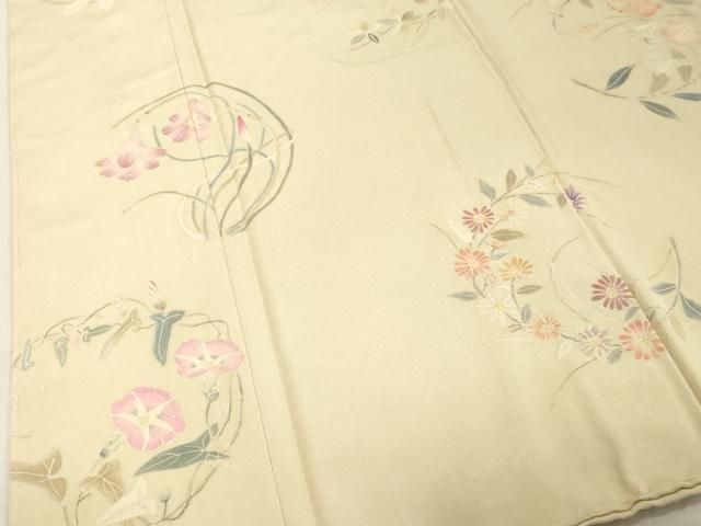 平和屋着物○訪問着 草花丸文 正絹 逸品 未使用 DAAV1063tw - メルカリ