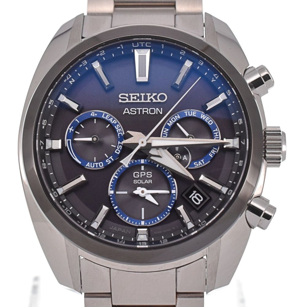 セイコー SEIKO SBXC053/5X53-0AJ0 アストロン GPS ソーラー電波 メンズ美品内箱・保証書付き D#128133 - メルカリ
