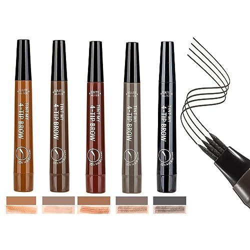 04#グレー UNYOKE 新感覚アイブロウ ナチュラル 薄づき仕様 滑らかな筆先 色持ち 落ちない くっきり色鮮やか フォーク型ブラシ ...