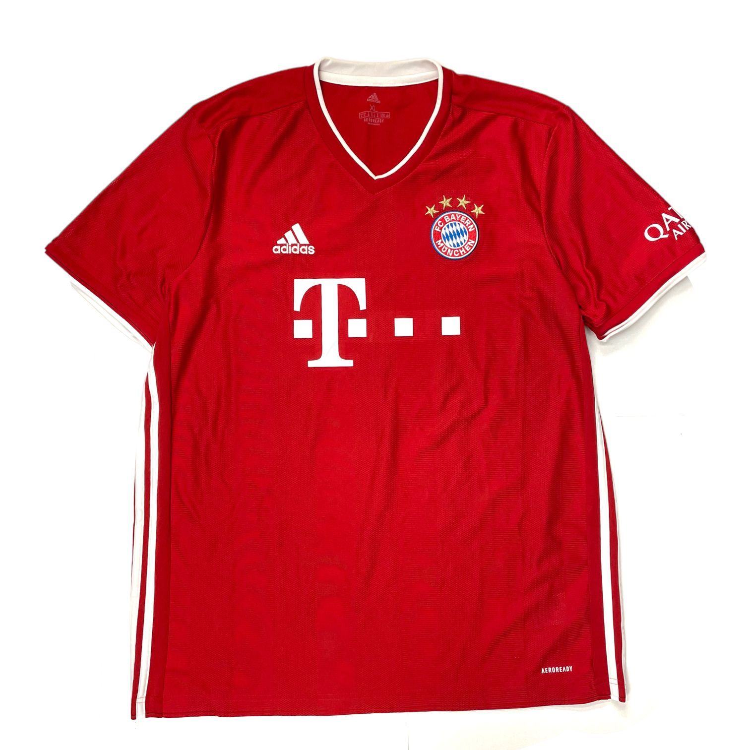 【中古品】adidas アディダス FC BAYERN MUNCHEN バイエルン ミュンヘン 20-21 ホーム レプリカ ユニフォーム ...