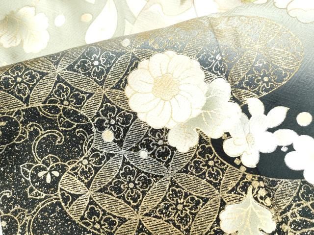 平和屋着物○訪問着 辻が花 暈し染め 金彩 正絹 逸品 AAAW8156ma