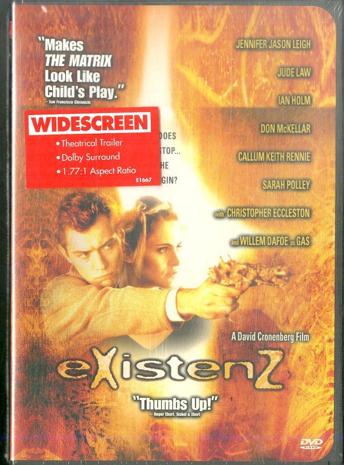 DVD1枚 / ジュード・ロウ / ジェニファー・ジェイソン・リー / ExistenZ 1999 イグジステンズ (18326) / G00031220 - メルカリ