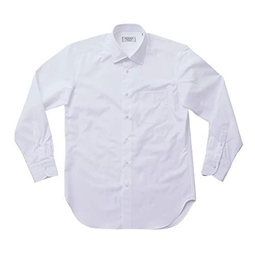 ホワイトブロード_首回り39cm裄丈80cm [HITOYOSHI(ヒトヨシ)/HITOYOSHI WHITE]人吉シャツ ブロード セミ ...