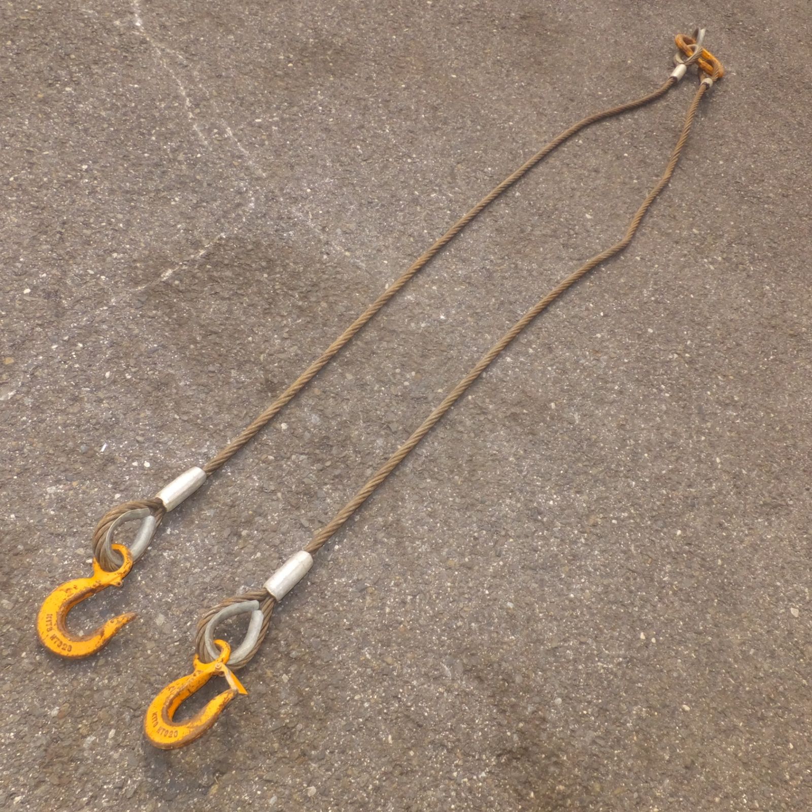 [送料無料] ★リフテック LIFTECマスターリング A3013 5.0t キトー KITO スリングフック HT020 2t 2個 ...