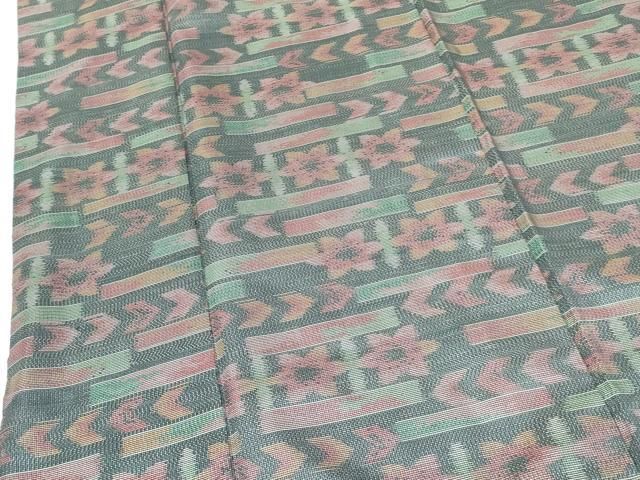 平和屋着物□本場大島紬 横段花文 正絹 逸品 DAAW0977op - メルカリ