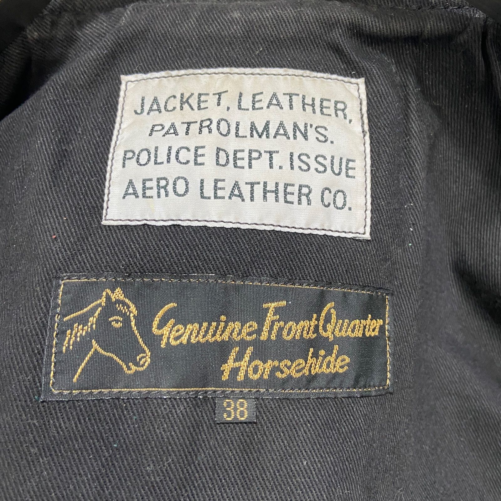 ☆AEROLEATHER☆エアロレザー☆レザージャケット☆パトロール ☆AEROLEATHER☆エアロレザー☆レザージャケット☆パトロール