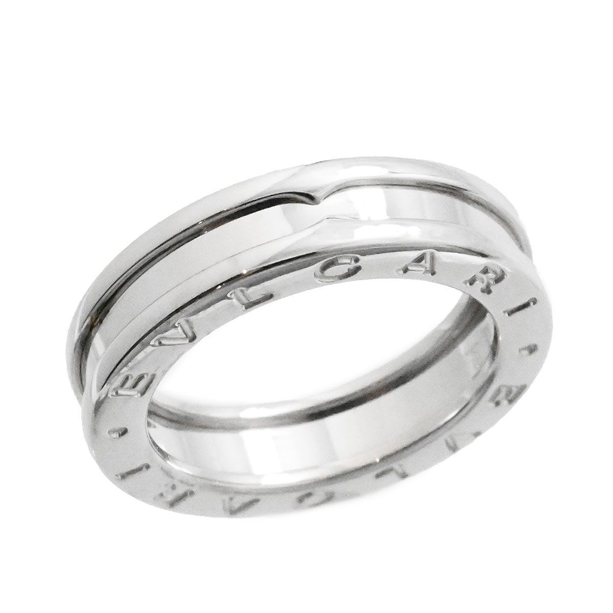 (3620) ブルガリ BVLGARI 750WG ホワイトゴールド ビーゼロワンリング XS 1バンド B-ZERO1レディース サイズ49 3620 - メルカリ