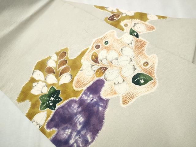 平和屋着物□上質な紬 飛鳥文 正絹 逸品 DAAU4903qp