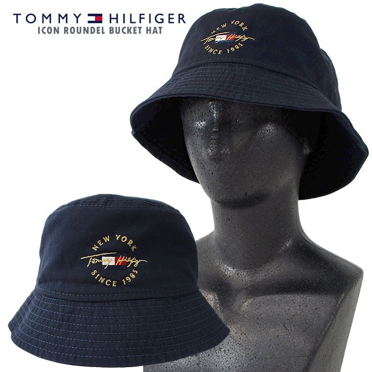 TOMMY HILFIGER ICON ROUNDEL BUCKET HAT