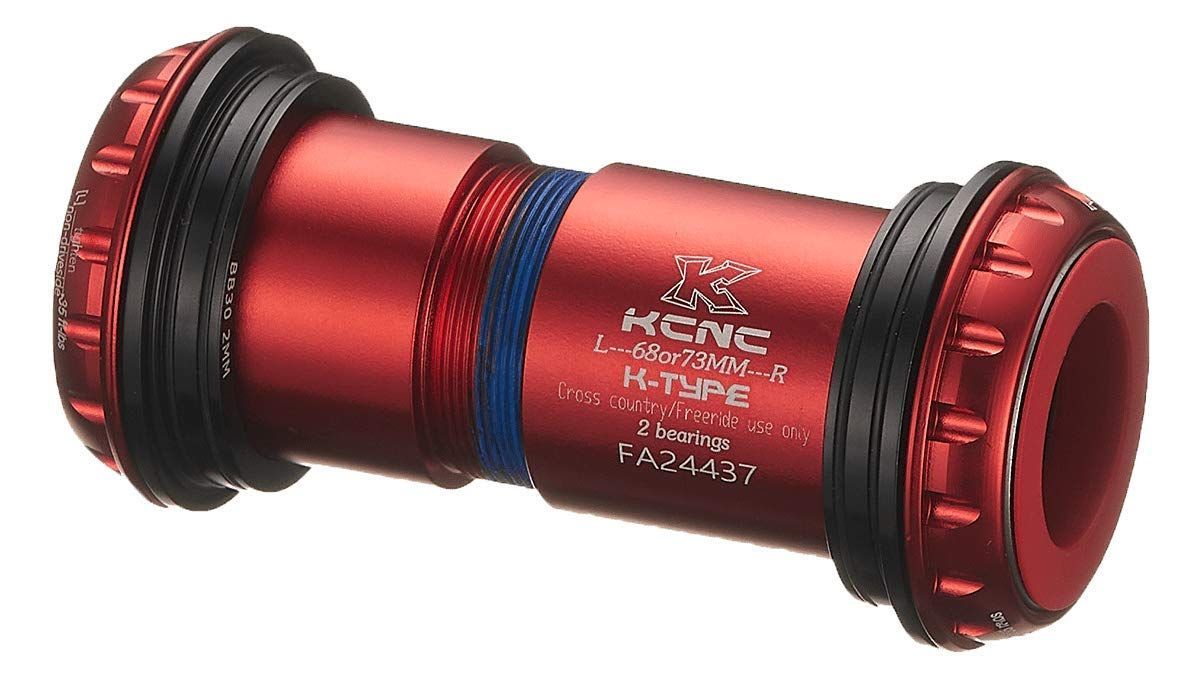 レッド ケーシーエヌシー(KCNC) ボトムブラケット レッド ユニバーサルアダプターBB ロード用 BB30/68mm - メルカリ