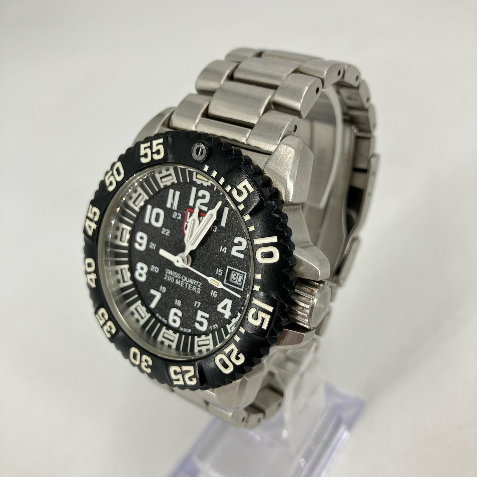 【イオン広店】 中古 LUMINOX | ルミノックス 腕時計 NAVY SEAL STEEL COLORMARK アナログクォーツ 3150 ...