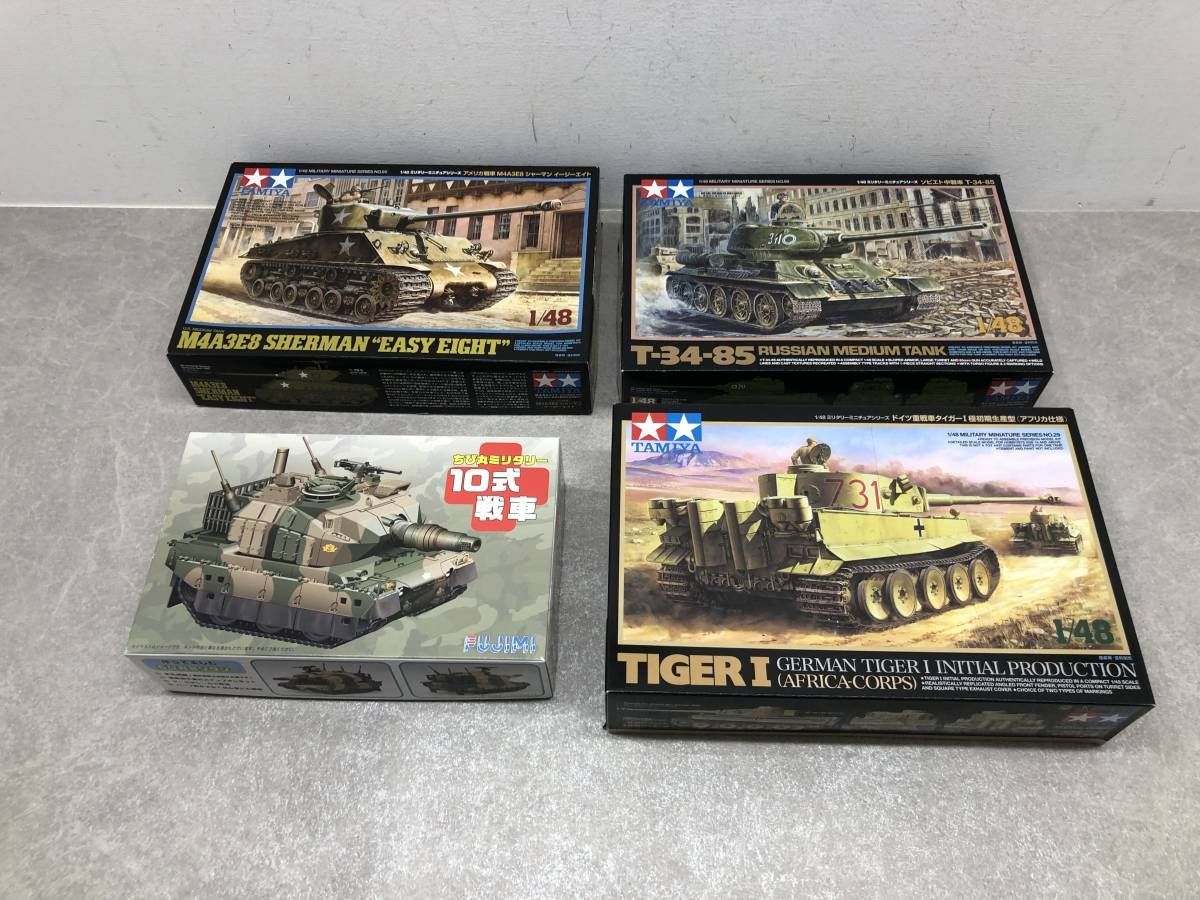 内袋未開封 タミヤ TAMIYA フジミ FUJIMI 戦車 プラモデル 4個セット 未製作 - メルカリ