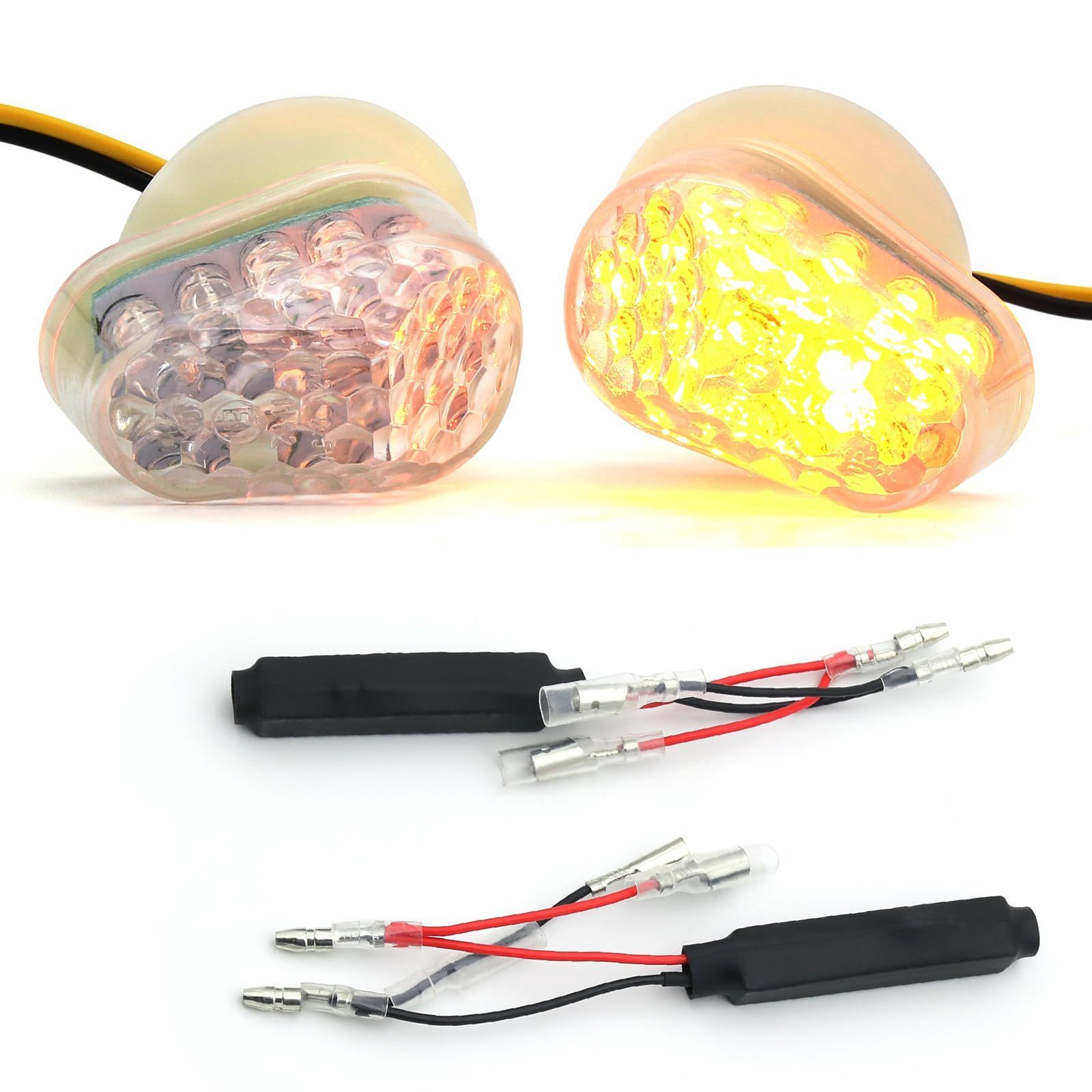 新着商品 MFC PRO 汎用LEDオートバイウインカーヤマハKLX250 YZ125 KX85 XG250 YZF-R1 YZF-R3 ...