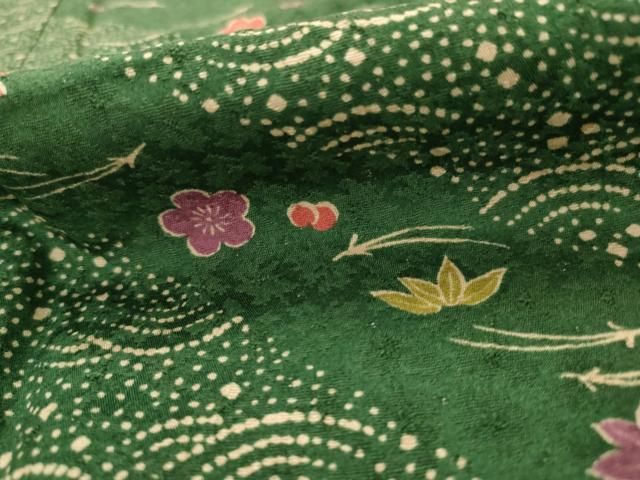 平和屋着物○上質な小紋 松竹梅 金彩 正絹 逸品 DAAQ6458tw 平和屋着物○