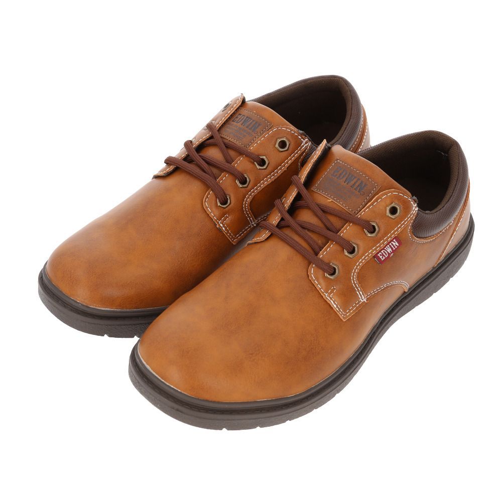 BROWN ☆ 25cm ☆ EDWIN メンズ スニーカー 7350 EDWIN スニーカー メンズ 7350 ローカット エドウィン 靴 ローカットスニーカー カジュアルシューズ おしゃれ ...