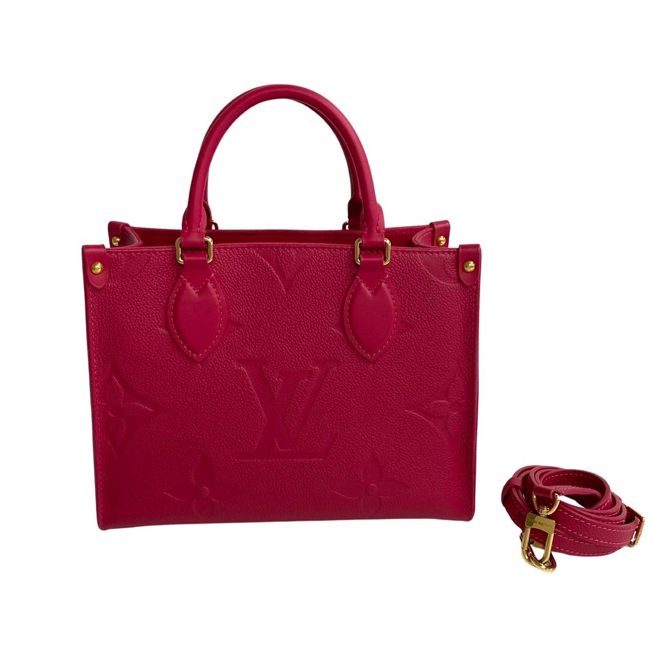 ほぼ未使用 LOUIS VUITTON ルイヴィトン オンザゴー PM ほぼ未使用 LOUIS VUITTON ルイヴィトン オンザゴー PM