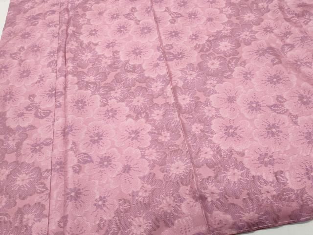 平和屋着物○本場大島紬 道中着セット 大山織物謹製 色泥染 舞花文