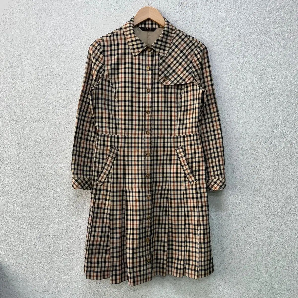 88 ー 160 DAKS(ダックス) レディース ノヴァチェック コットン ワンピース N5233 - メルカリ