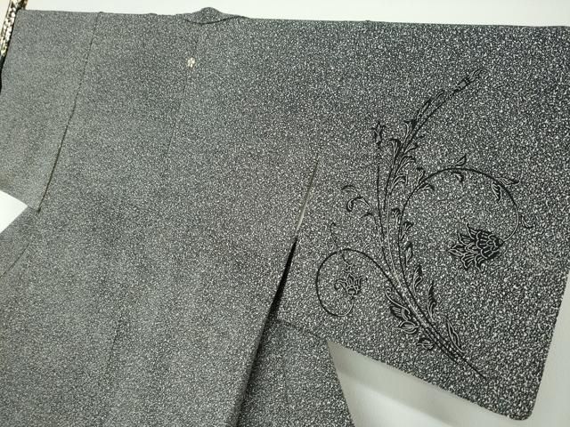 平和屋着物○二代目 川村久太郎 訪問着 更紗花唐草文 たたき染