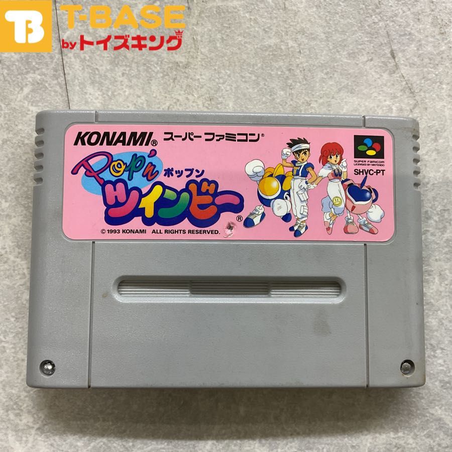 スーパーファミコン/スーファミ/SFC KONAMI/コナミ pop’n/ポップン ツインビー カセット/ソフト/ - メルカリ